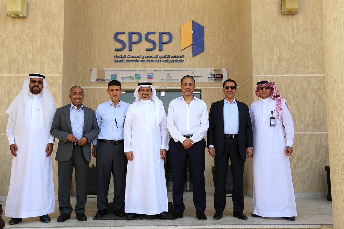 SATORP President & CEO Visits SPSP - Saudi Petroleum Services Polytechnic